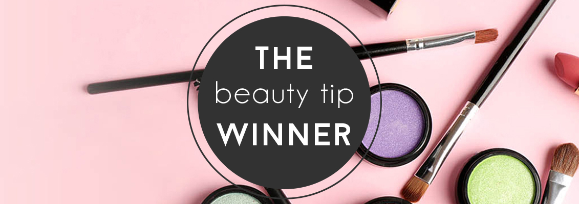 Our best 'beauty tip' winner is....... - rubybox