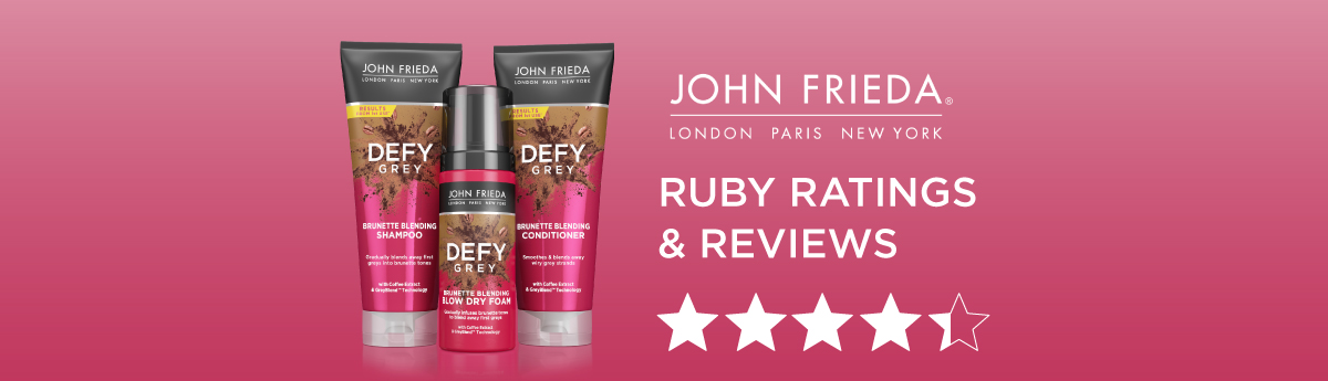 ruby reviews & ratings: John Frieda Defy Grey Brunette Blending ...