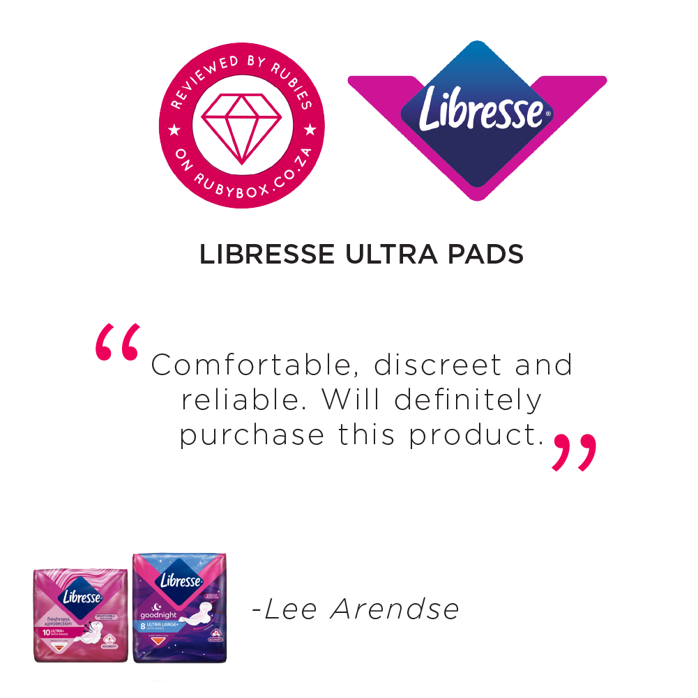 rubybox reviews & ratings: Libresse Ultra Regular Pads & Libresse Ultra ...