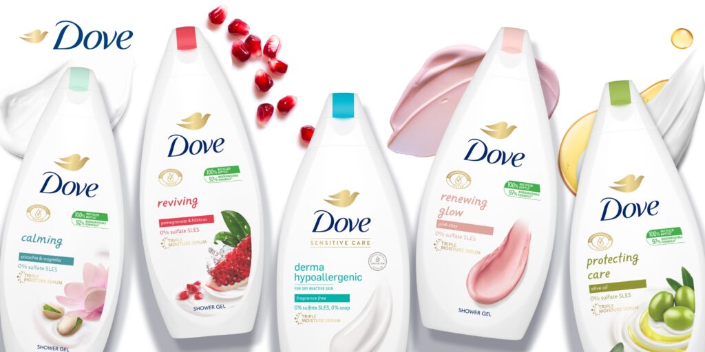 New Dove Body Wash transforms even the driest skin in just 1 shower 💦 ...